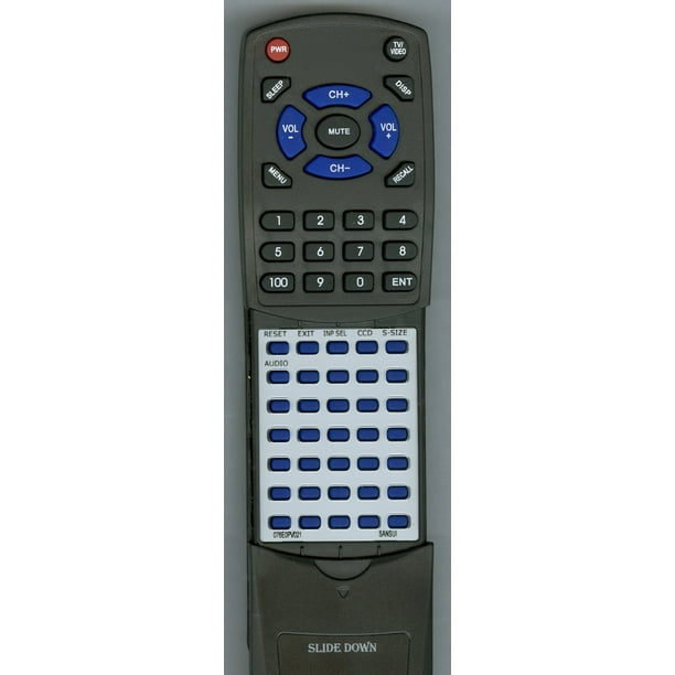 Replacement Remote for Memorex Sansui MLT1931, HDLCD1912, HDLCD1955 ...