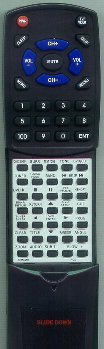 Replacement Remote for RCA 12369260, RT12369260, HTS5000, HTS6000 ...