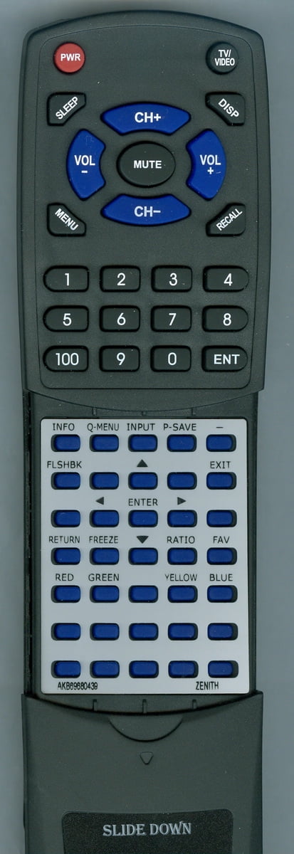 Replacement Remote for Zenith AKB69680439, Z50PJ240, Z50PV220, Z60PV220 ...