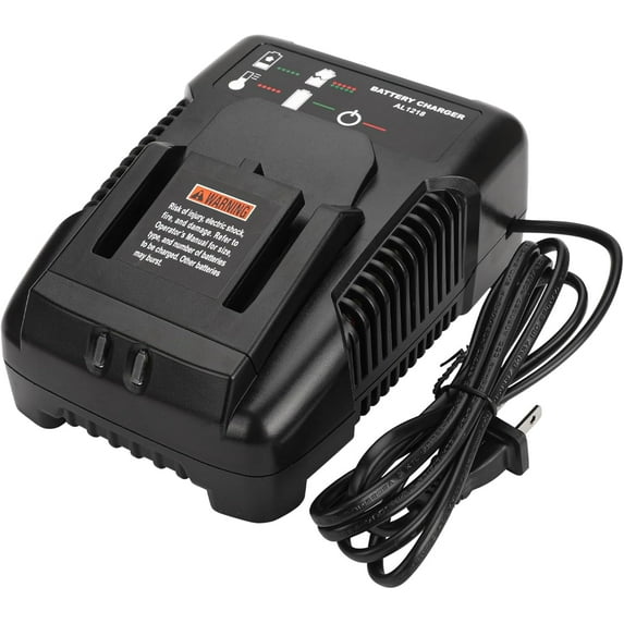 Enermall Replacement Battery and Charger for Ridgid 18V R86092 R86091 ...
