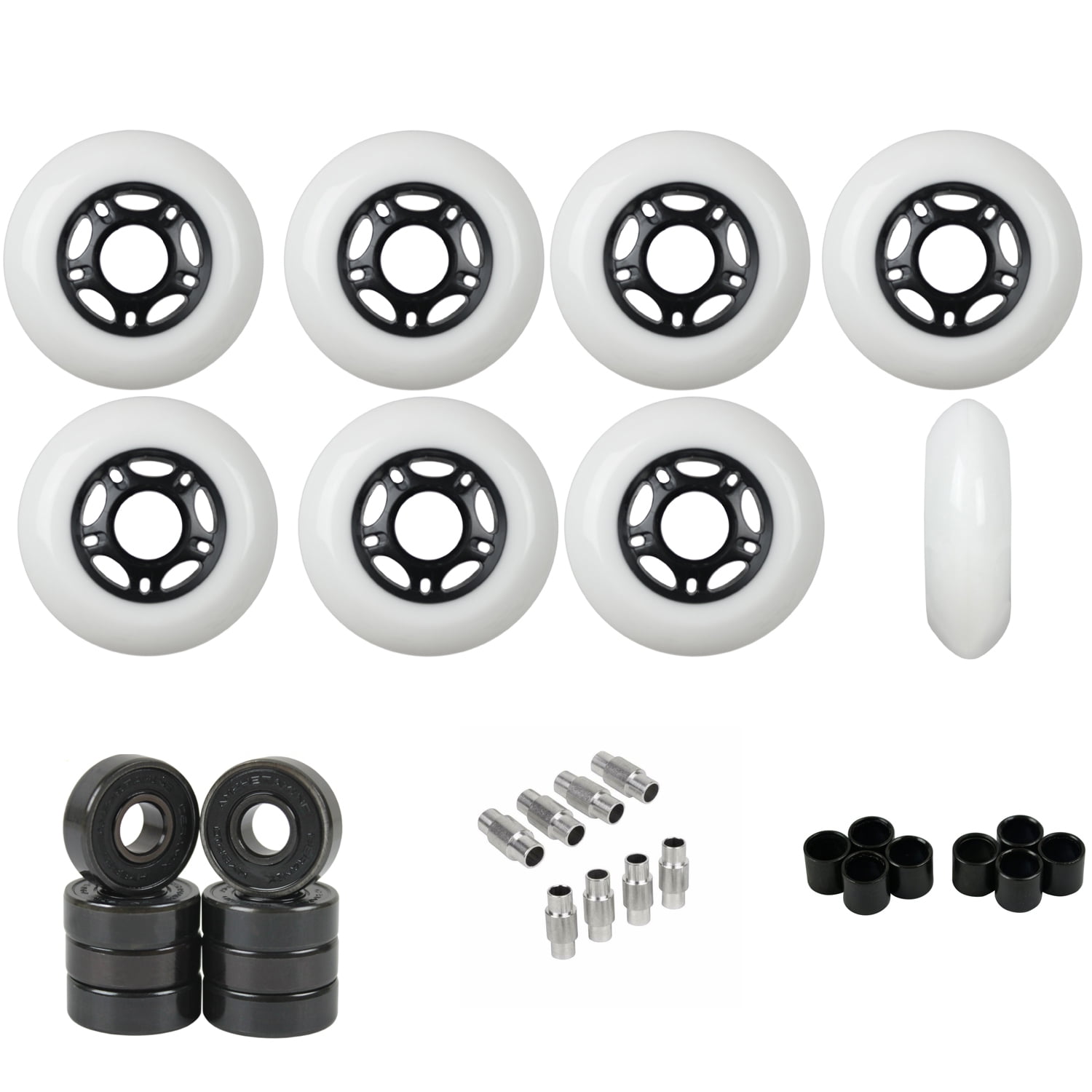 Replacement Rollerblade Inline Skate Wheels Outdoor, Ceramic Bearings ...