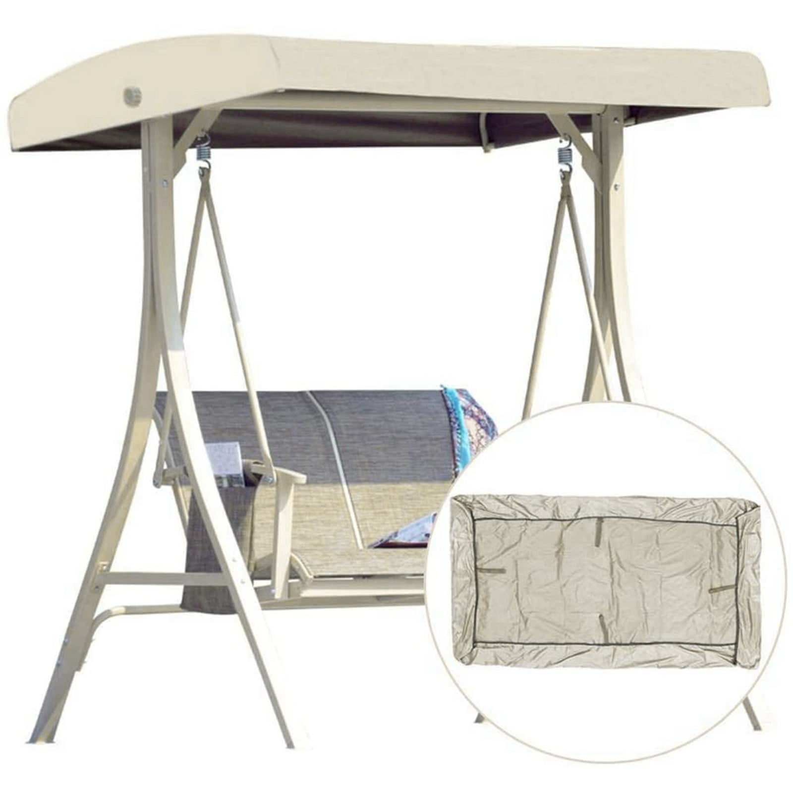 Replacement Roof For Garden Swing Universal Swing Canopy Cover, 210D ...