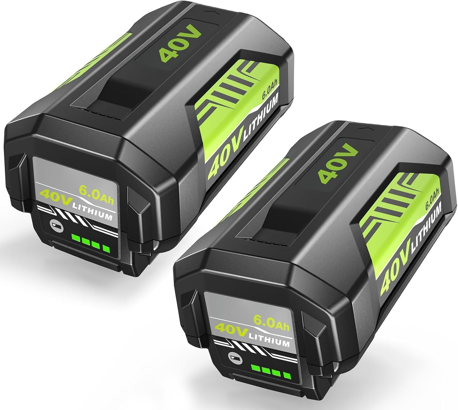 Replacement for Ryobi 40V Battery 6.0Ah Compatible with Ryobi 40 Volt ...