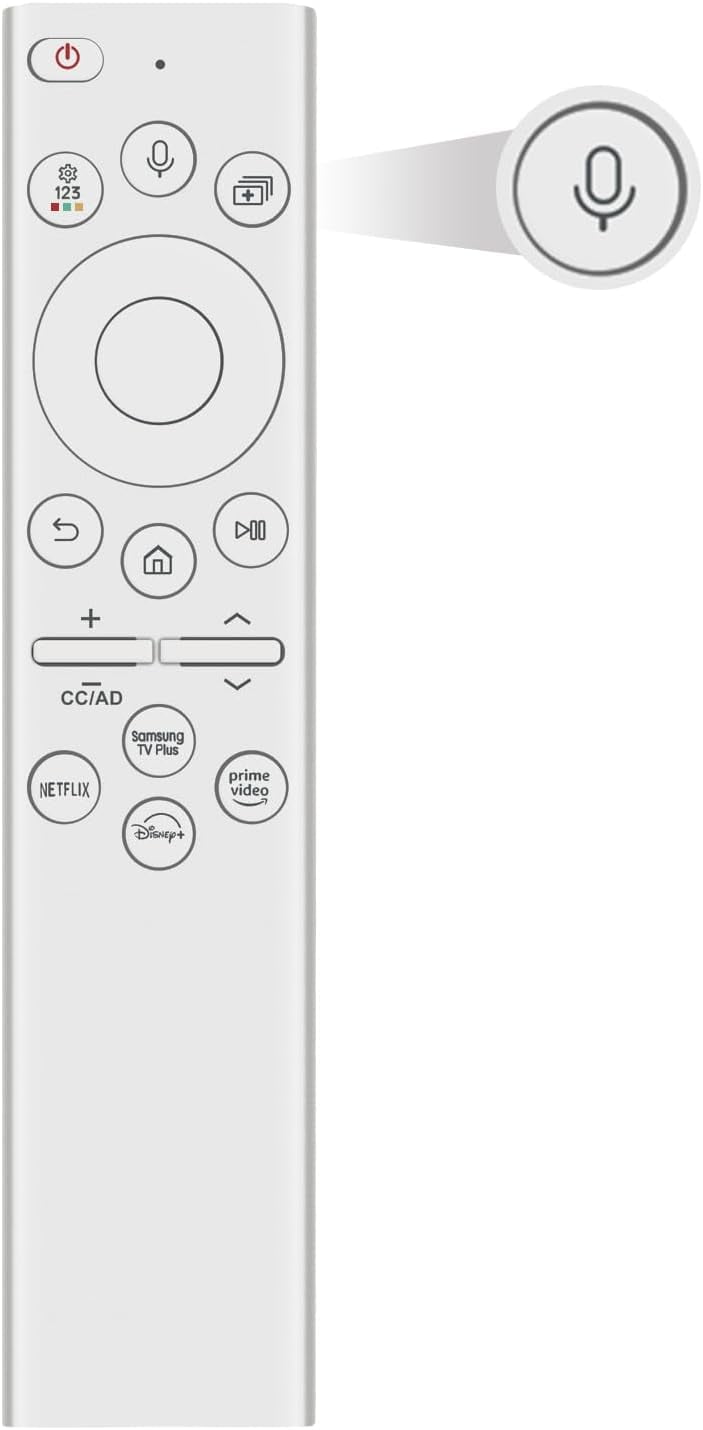 Replacement for Samsung TV Remote, Voice Remote for All 2019-2024 ...