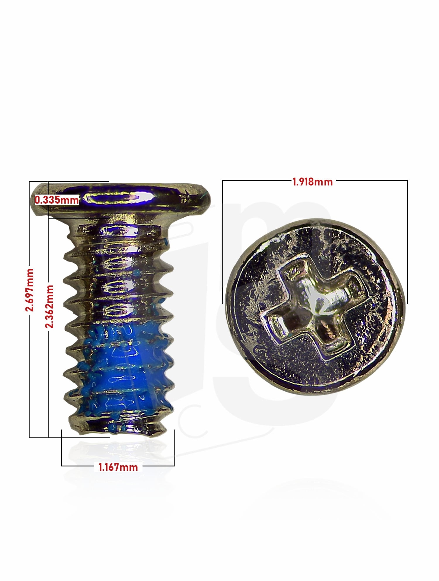 Replacement Screw Box 2.0 Refill [ 1I8 ] (100 Pack) - Walmart.com