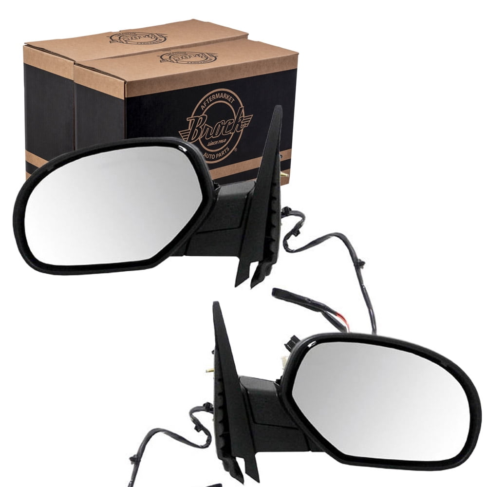 Power Mirror for 2007-2013 Silverado 1500 Puddle Lamp Heated Manual ...