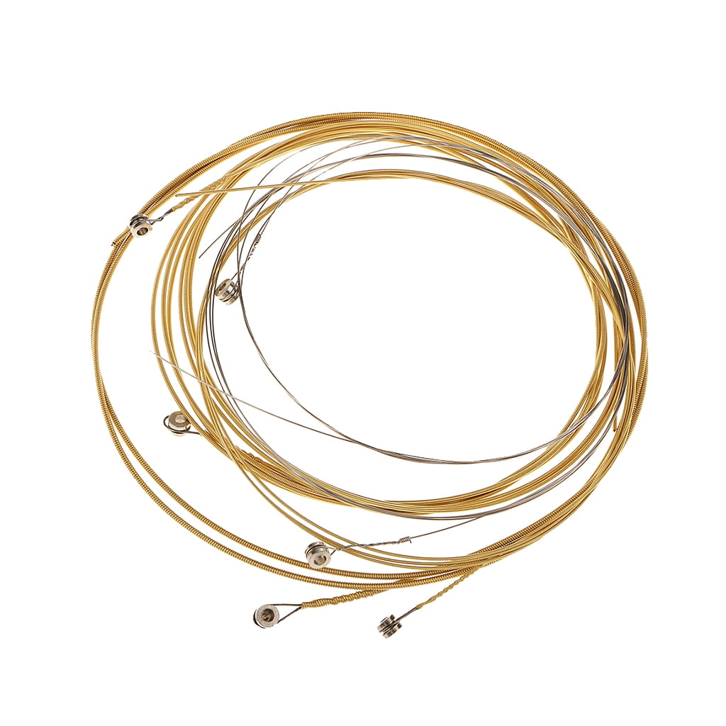 Replacement Set of 6pcs Acoustic Guitar String /G// Strings - Walmart.com