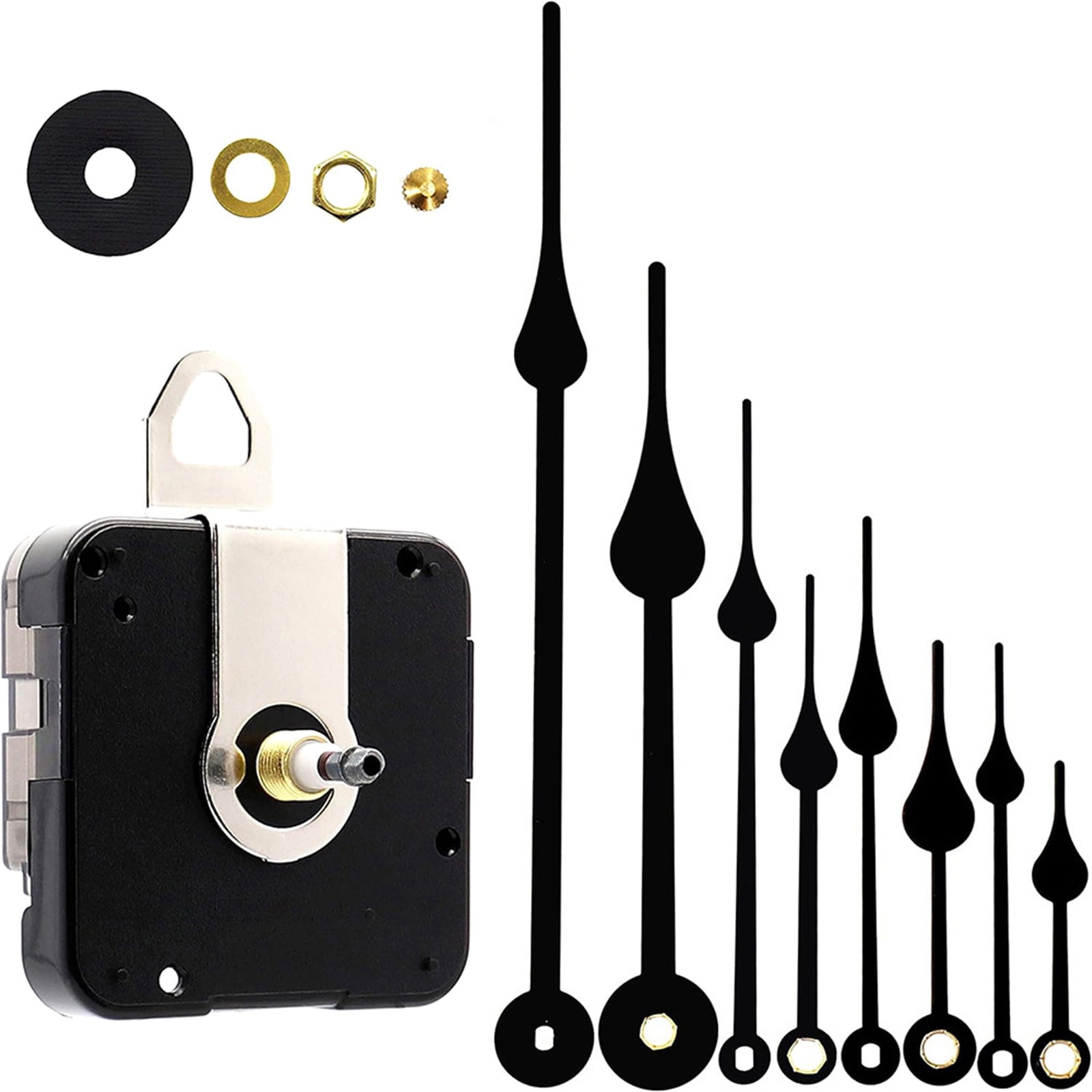 Replacement Shaft Clock Movement with Hands Wall Clock Accessories ...