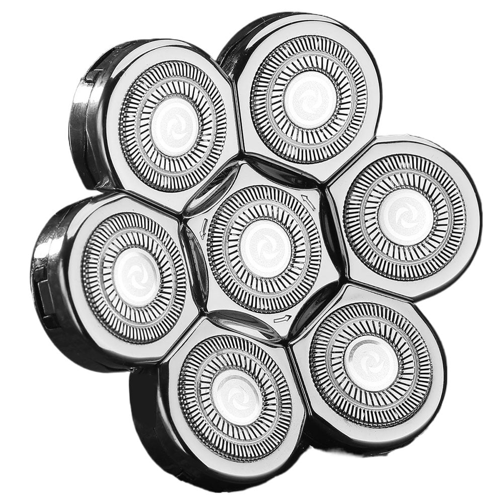 Replacement Shaver Head Electric Shaver 7D Independently 7 Cutter ...