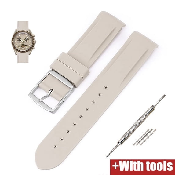 Replacement Silicone Watch Band Compatible With Omega X Swatch ...