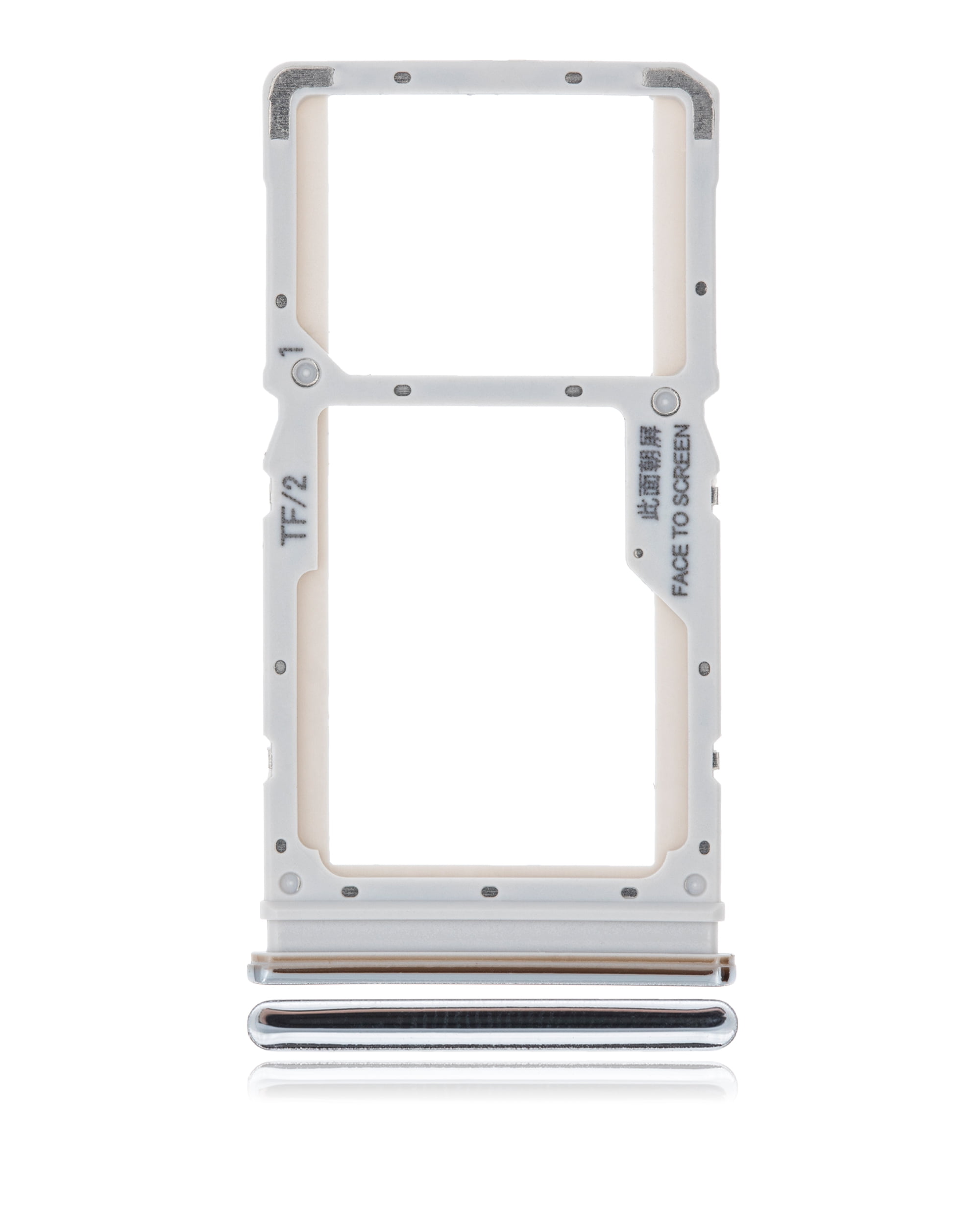 Replacement Sim Tray Compatible For Xiaomi Redmi Note 8 Pro (Silver ...
