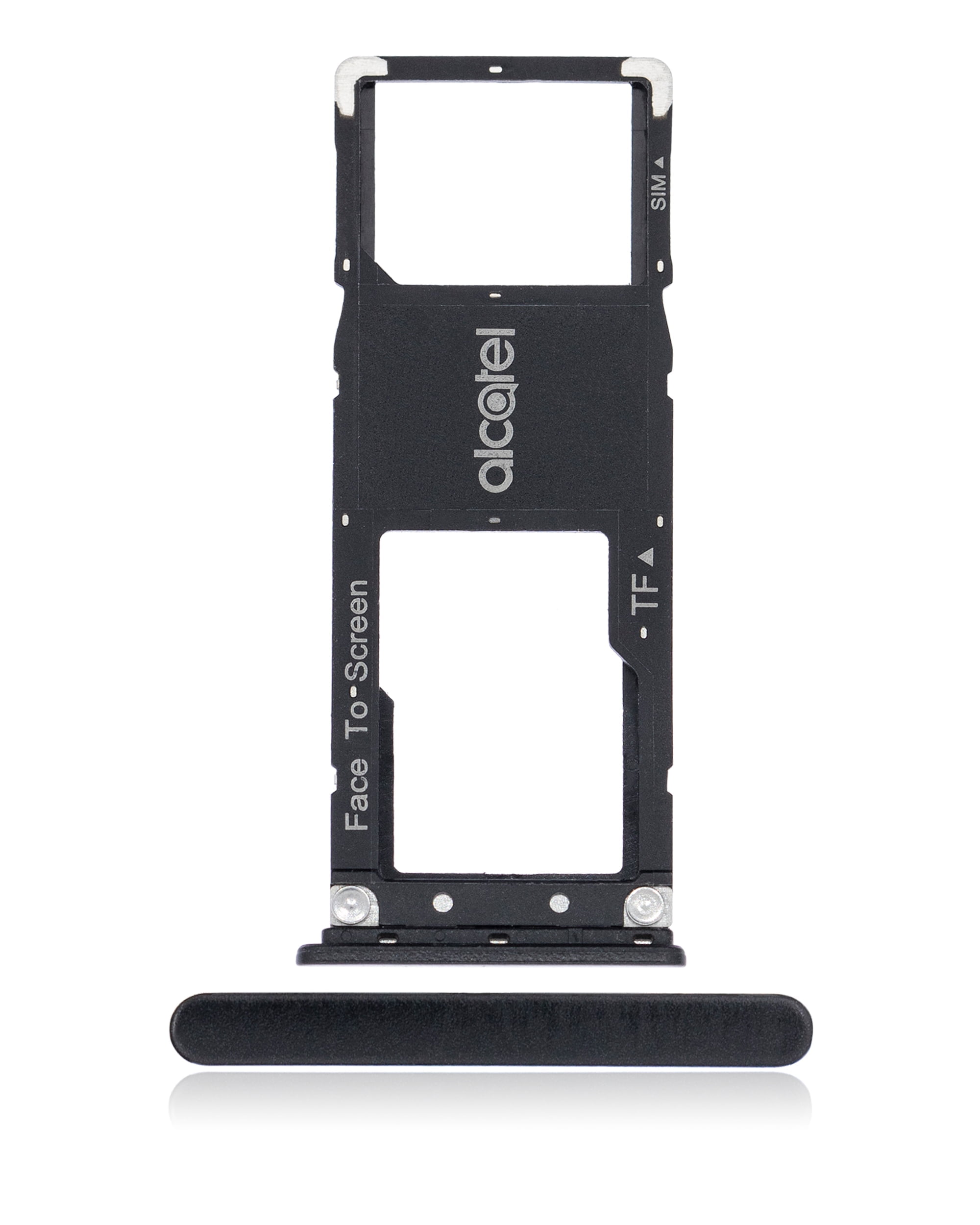 Replacement Single Sim Card Tray Compatible For Alcatel 3C (5026 / 2018 ...