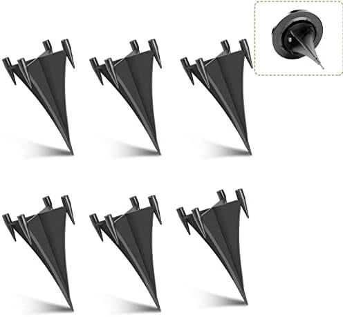Replacement Stakes for Solar Ground Light, 6 Set Reinforced Plastic ...