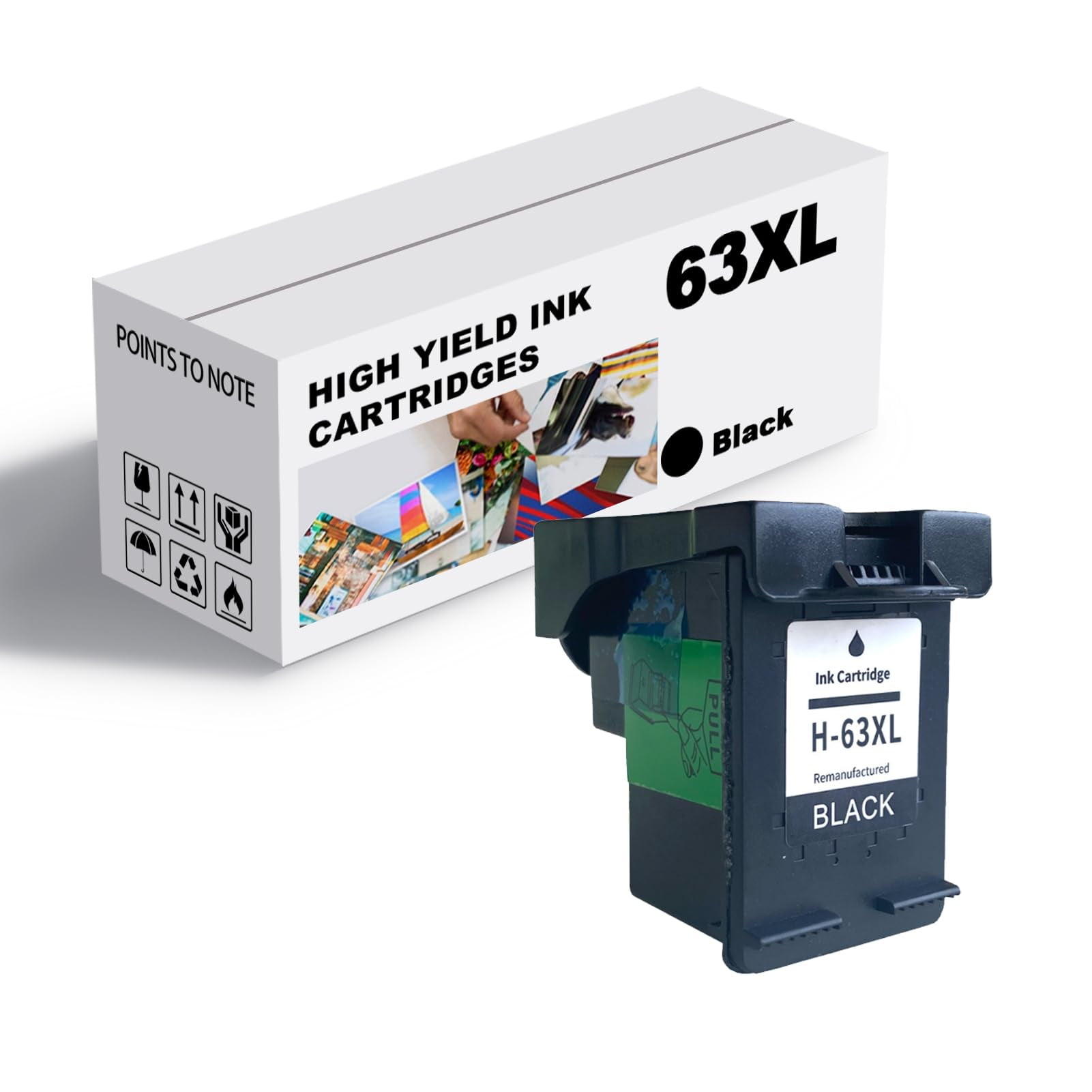 Replacement Standard Capacity 63XL Ink Cartridge for Hp Ink Cartridge ...