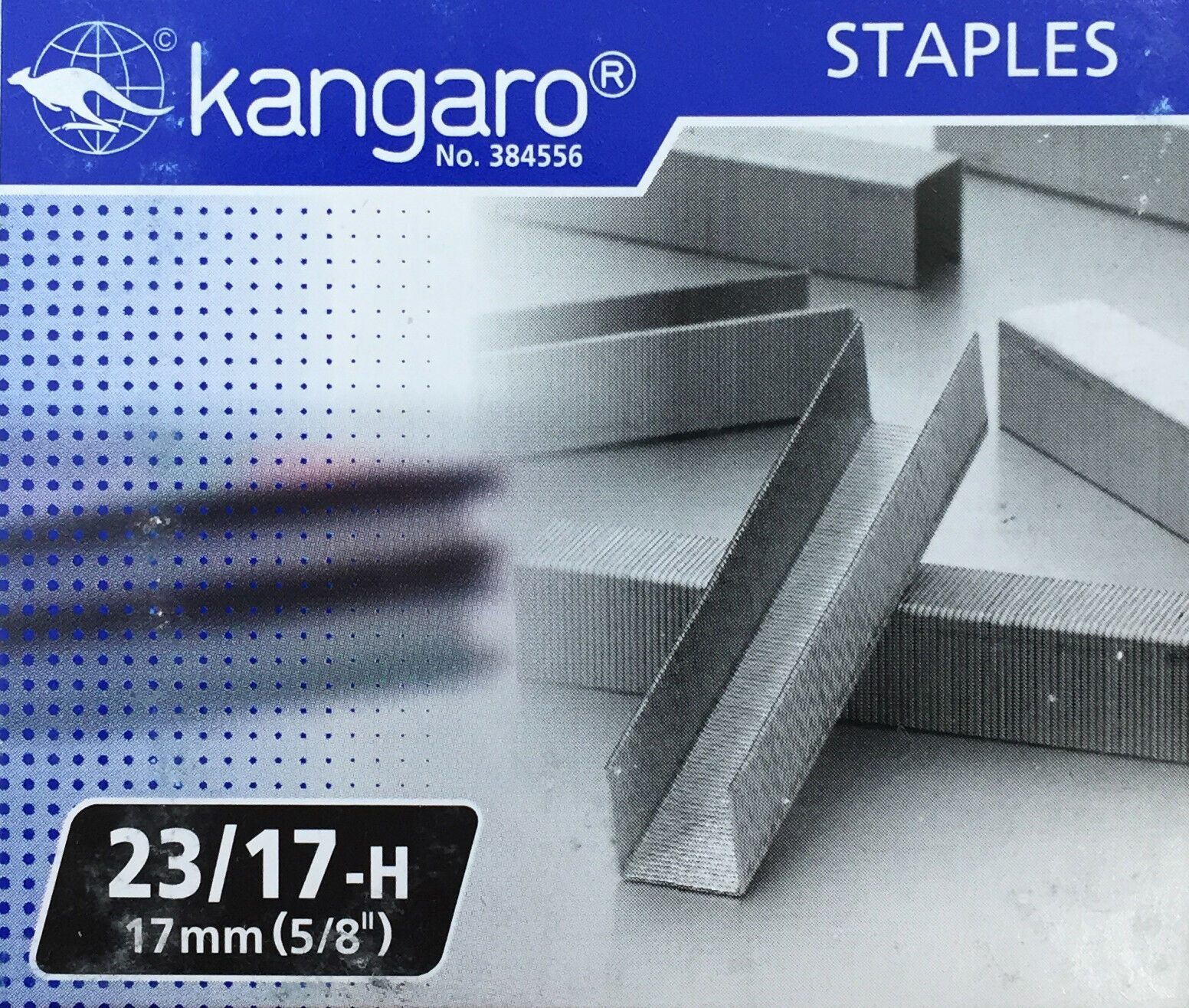 Replacement Staples 23/17 (5/8" / 17mm) for KW-Trio Long Reach Stapler ...