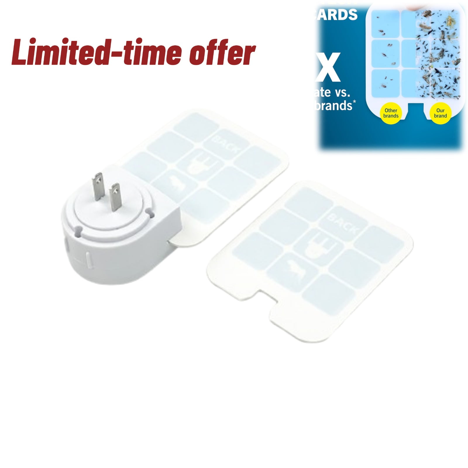 Replacement Sticky Glue Pads for Fly Trap Indoor & Flying Insect Trap ...