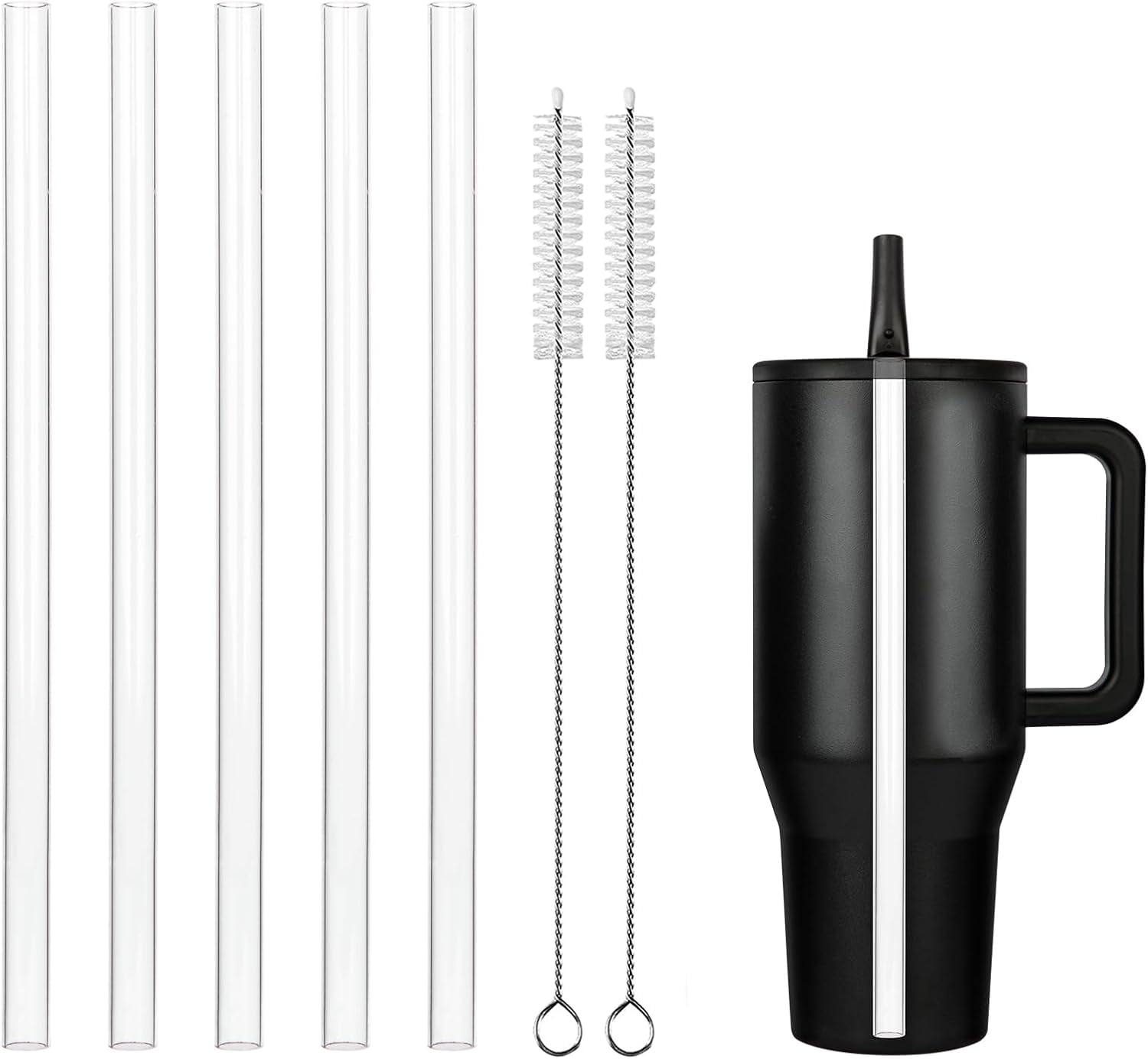 Replacement Straws for Hydrojug traveler 40 oz, Reusable Plastic Straws ...