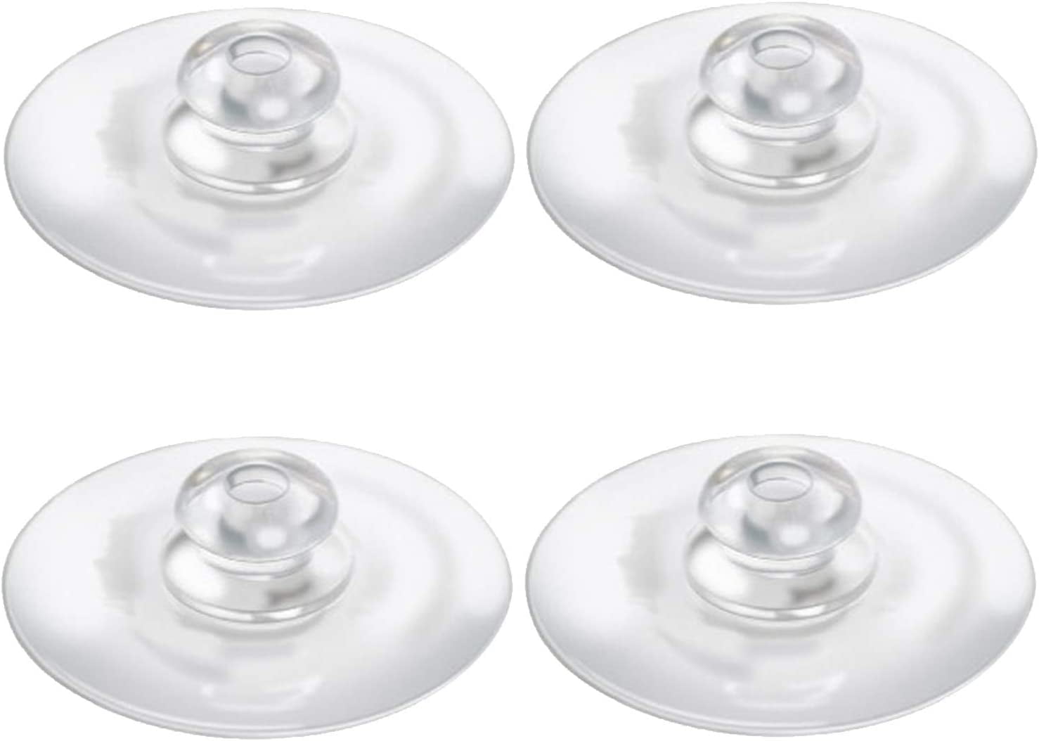 Replacement Suction Cups (4-Pack) - 2 Inch Diameter Heavy Duty Suction ...