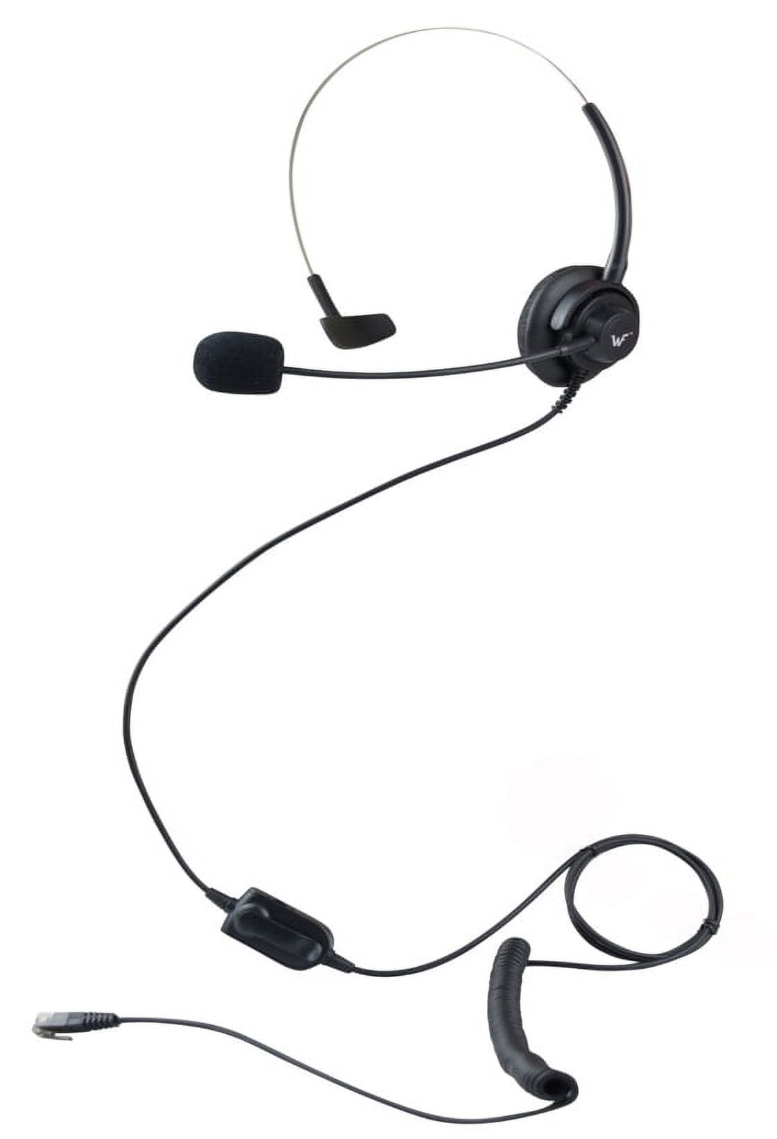 Replacement T100 Headset Headphone Ear+Adjustable Volume+Mute Control ...