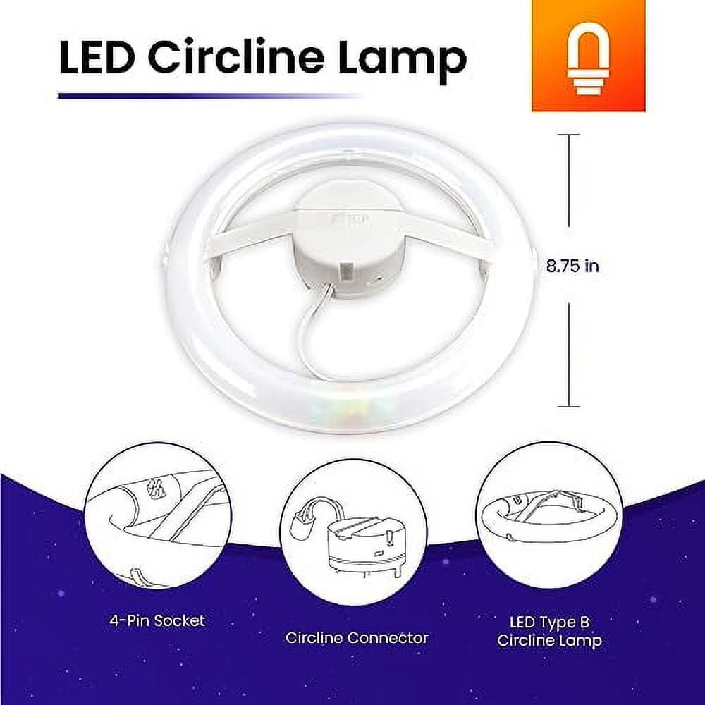 Replacement for TCP 32058 LED Circular Bulb 13W 3000K by Lumenivo ...