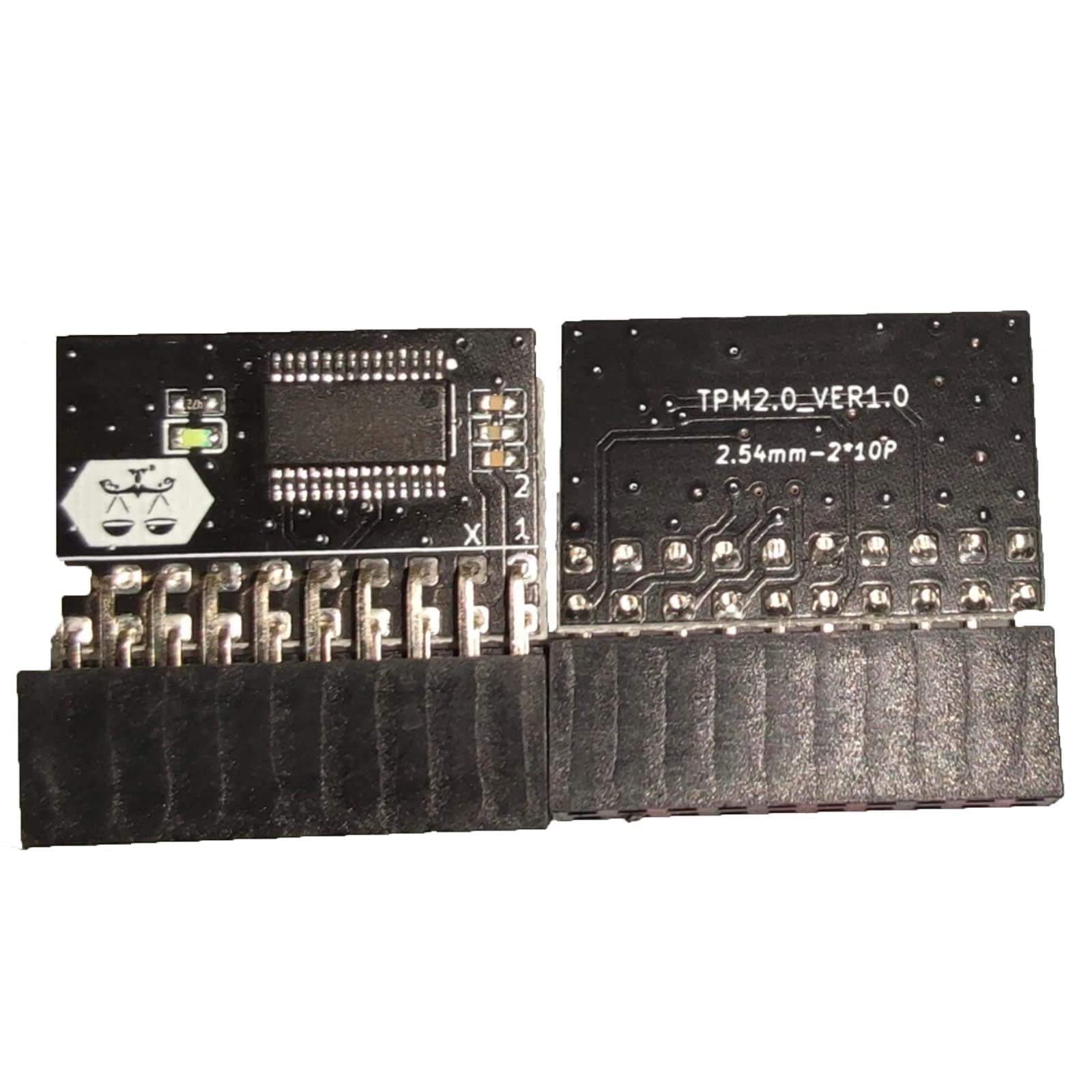 Replacement TPM2.0 Encryption Security Module, 20-1 Pin 2 * 10P TPM GA 20-1 Pin Remote Card ...