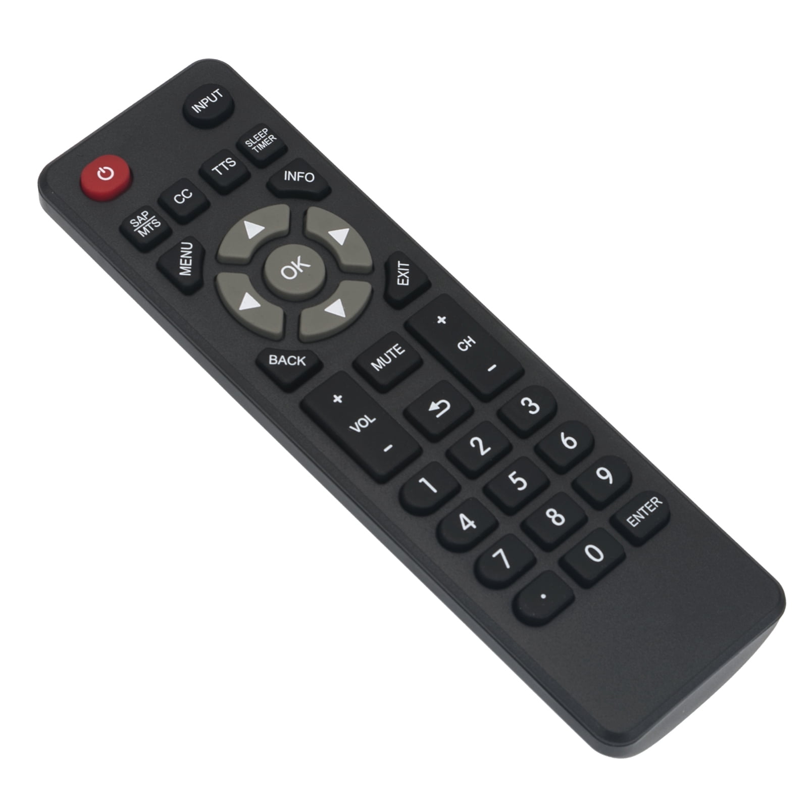 Replacement TV Remote Commander fit for Onn LED TV ONC17TV001 ...
