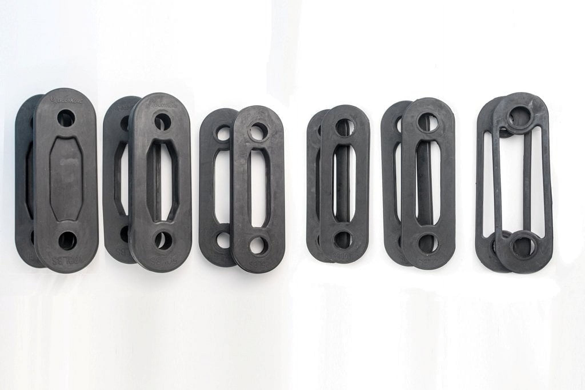 SoloFlex Weighted Fitness Stretch Workout Replacement Band 385lb Set ...