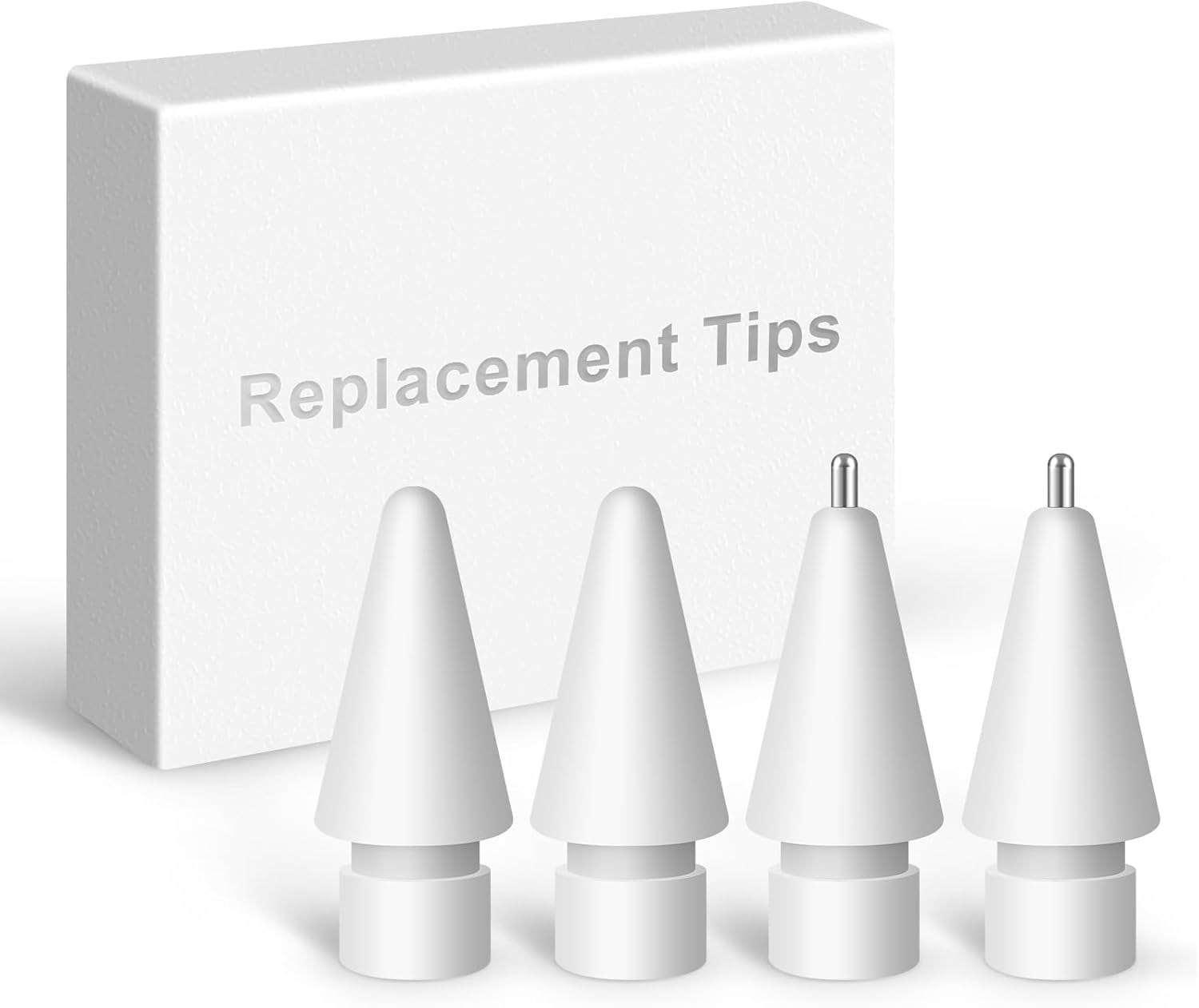 Replacement Tips for Pencil Pro/2nd Gen/1st Gen/USB-C,No Wear Out Metal ...
