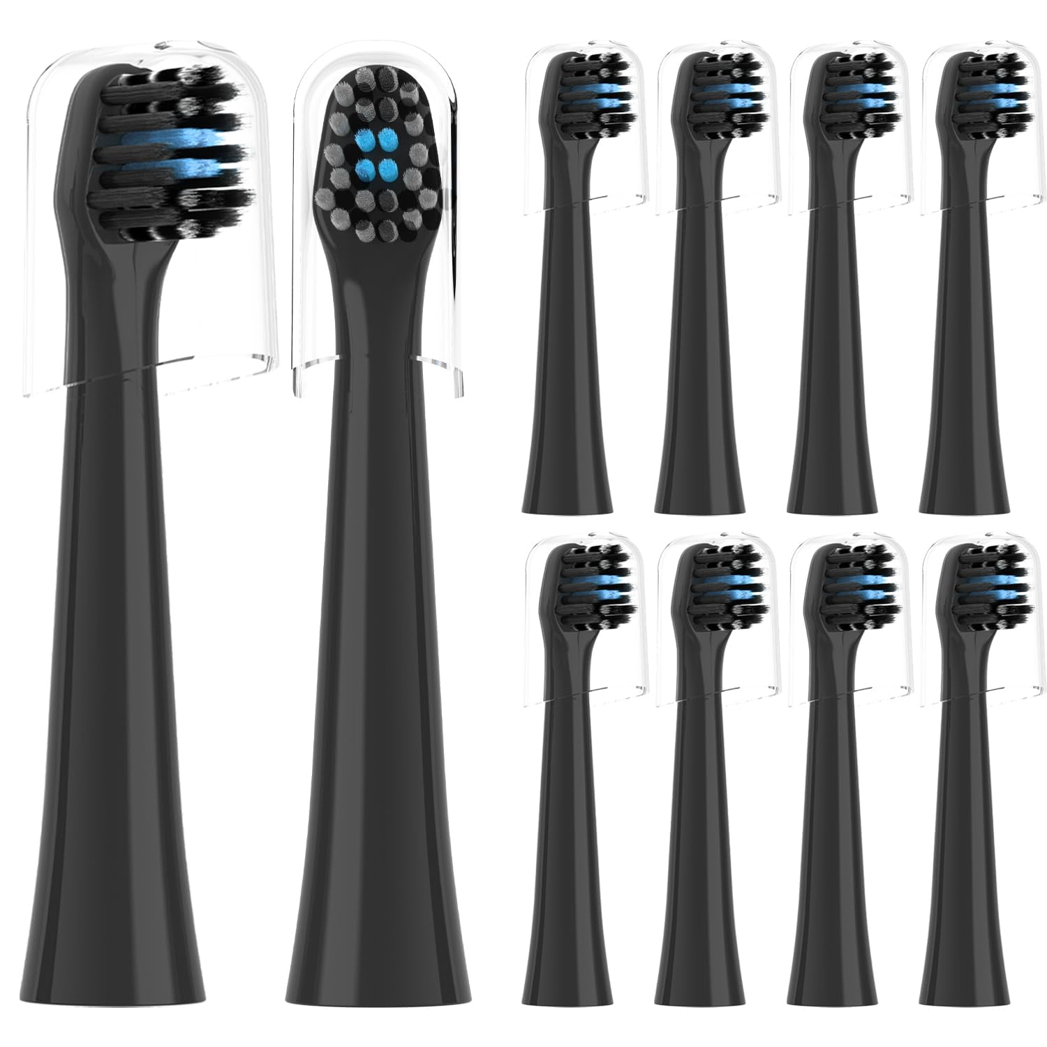 Replacement Toothbrush Heads Compatible with Colgate hum- 10 Pack ...