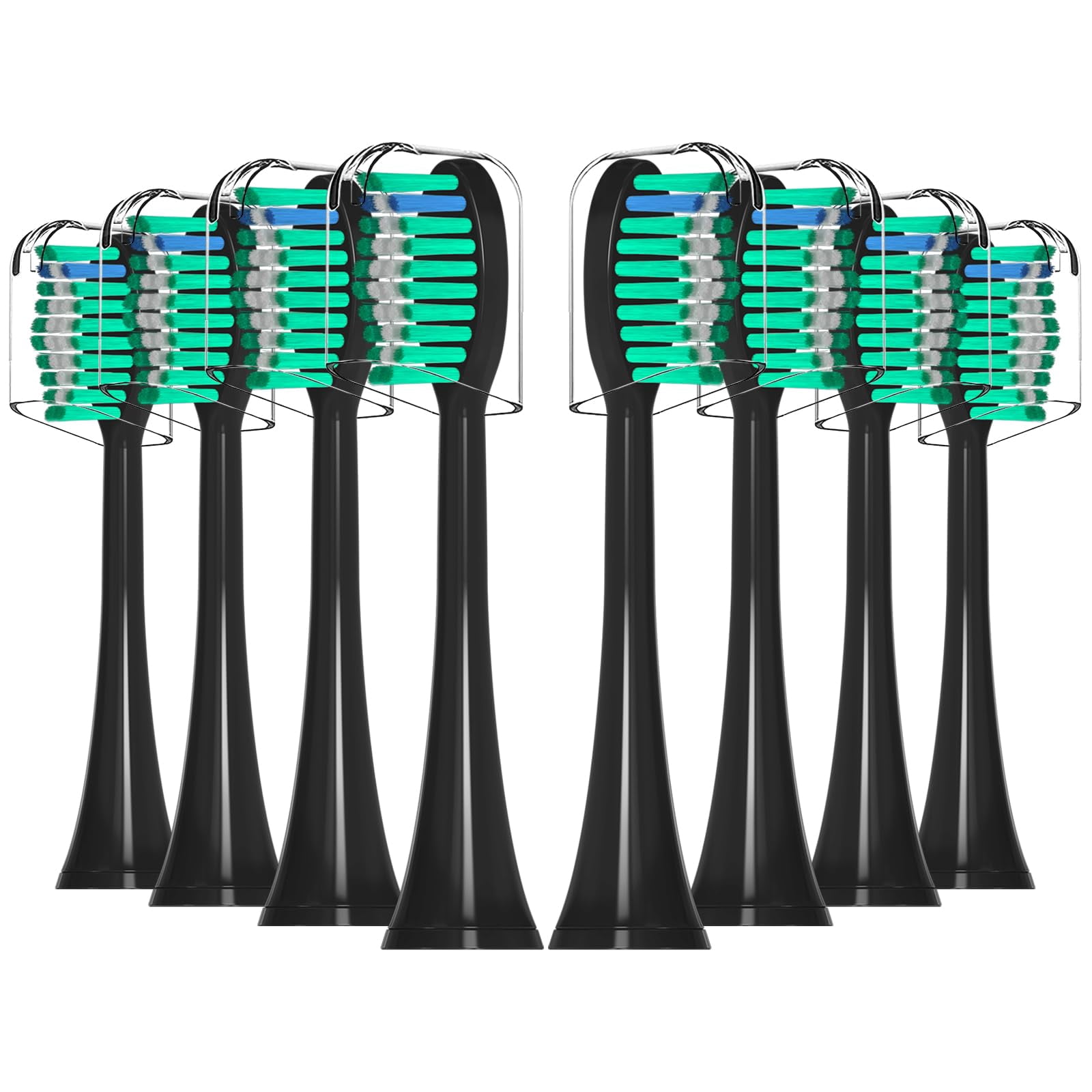 Replacement Toothbrush Heads Compatible RRF12 with Adults AquaSonic ...