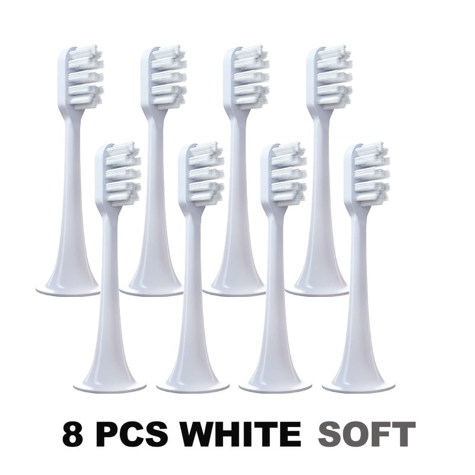 TIE Replacement Toothbrush Heads compatible with Xiaomi T300 T500 Electric Teeth Brush Mijia ...