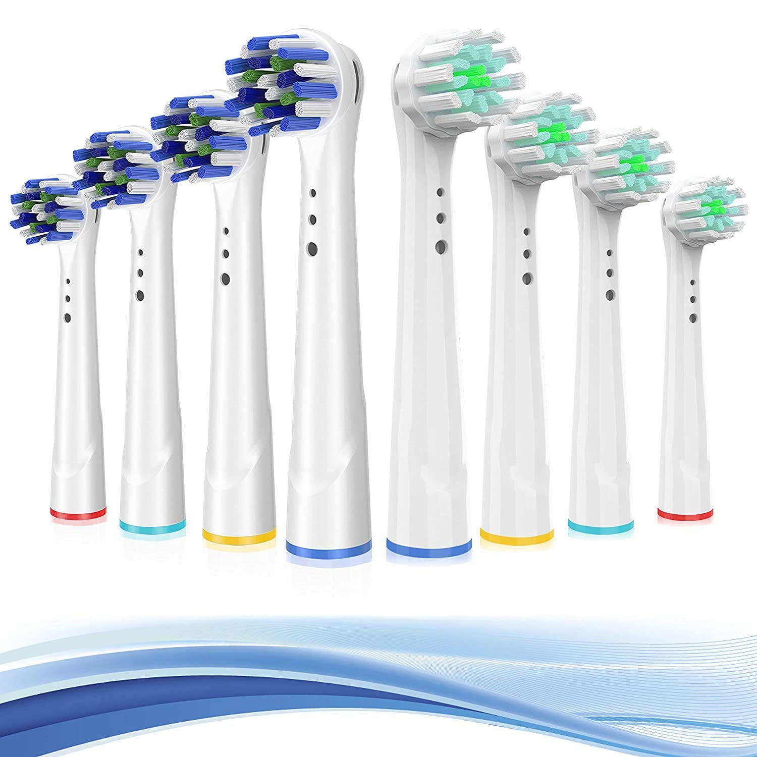 Replacement Toothbrush Heads for Oral B Braun, 8 Pack Professional ...