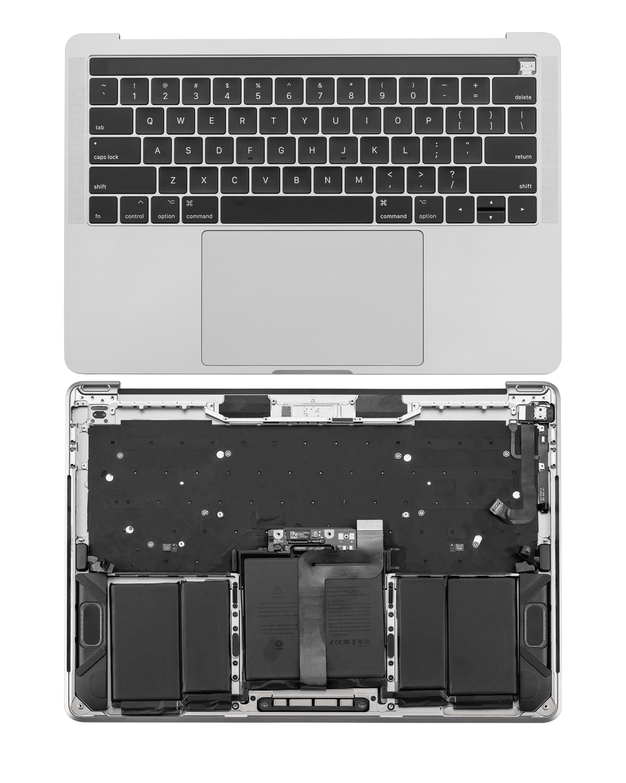 Replacement Top Case Assembly (With Battery And Keyboard) Compatible ...