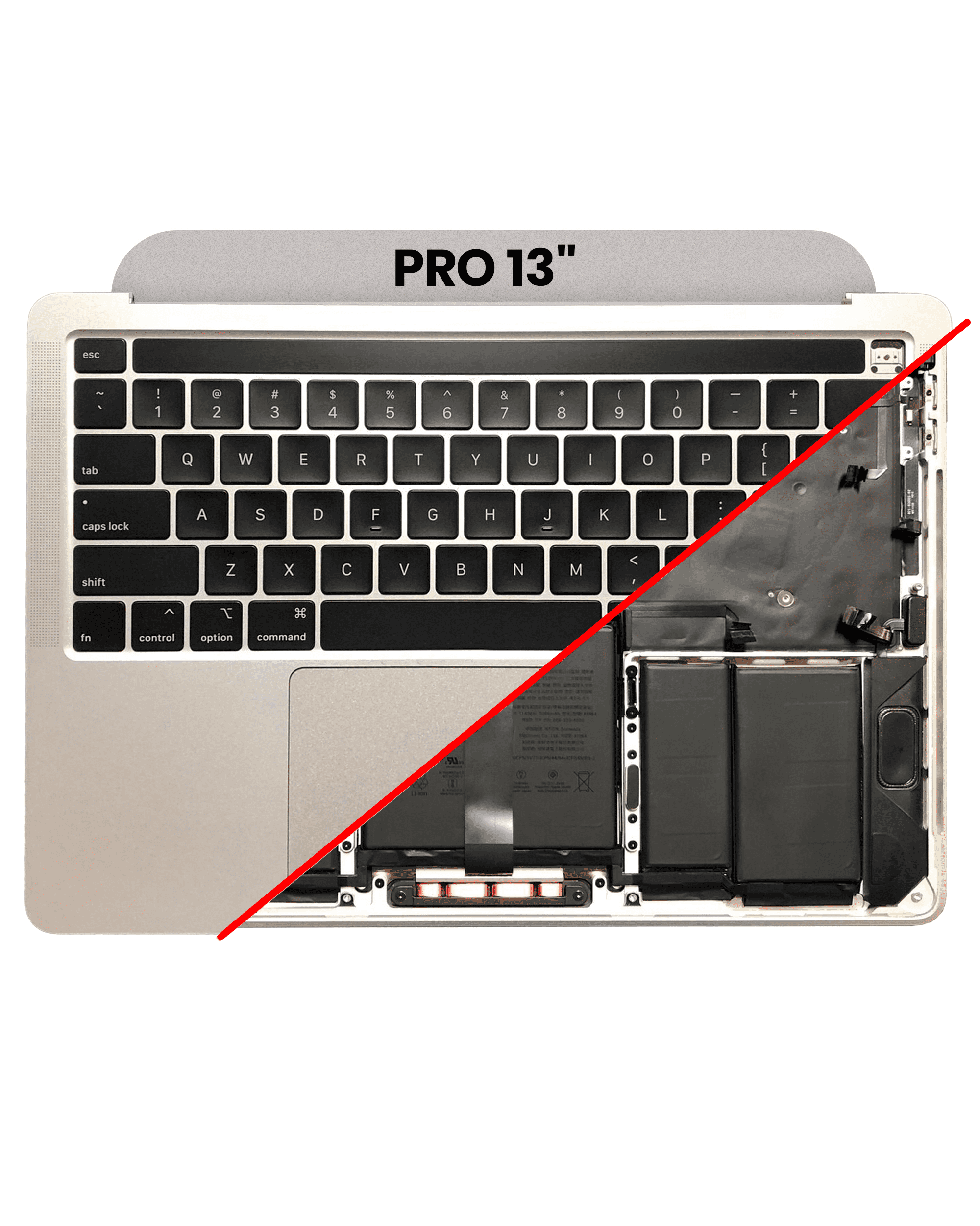 Replacement Top Case With Keyboard Compatible For MacBook Pro 13 ...