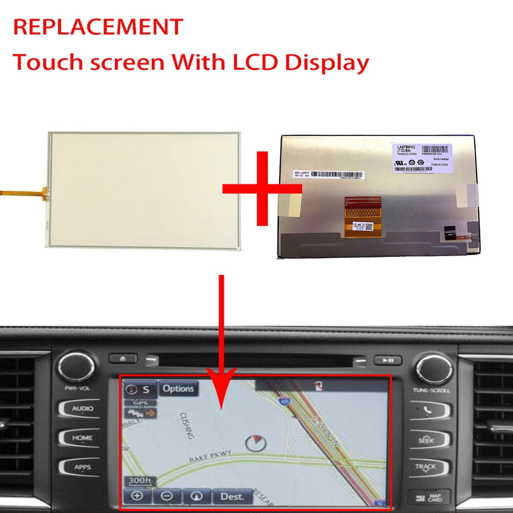 Replacement Touch Screen LCD Display Radio navigation 14-19 TOYOTA ...