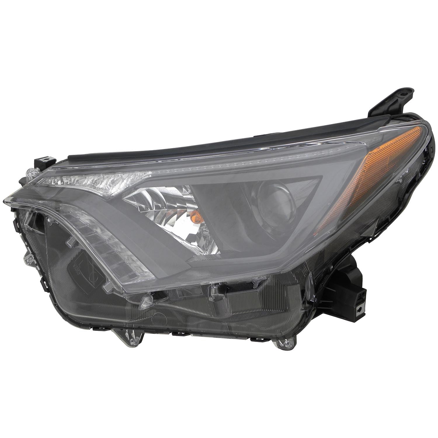 Replacement For Toyota 2016 2017 2018 RAV4 Headlight Headlamp with Bulb ...
