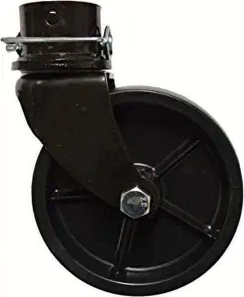 Replacement Trailer Jack Caster Wheel with Pin (Black) - Walmart.com