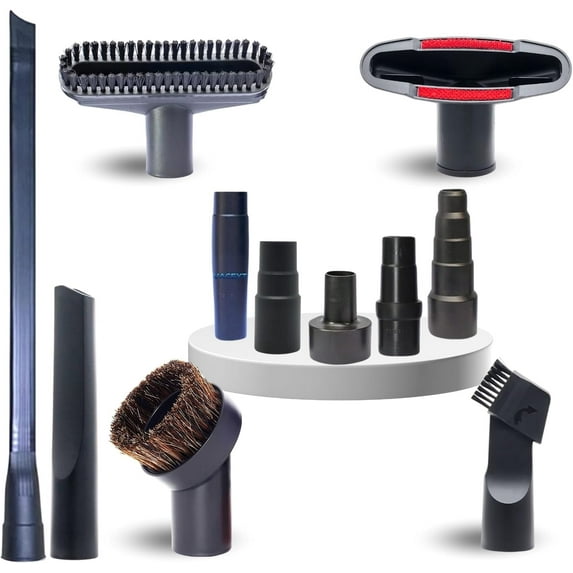 Replacement Vacuum Attachments & Brushes plus Universal Adapter Kit ...