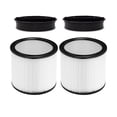 Replacement Vacuum Filters with Lids, 2 Count, For 5 Gallon and Above ...