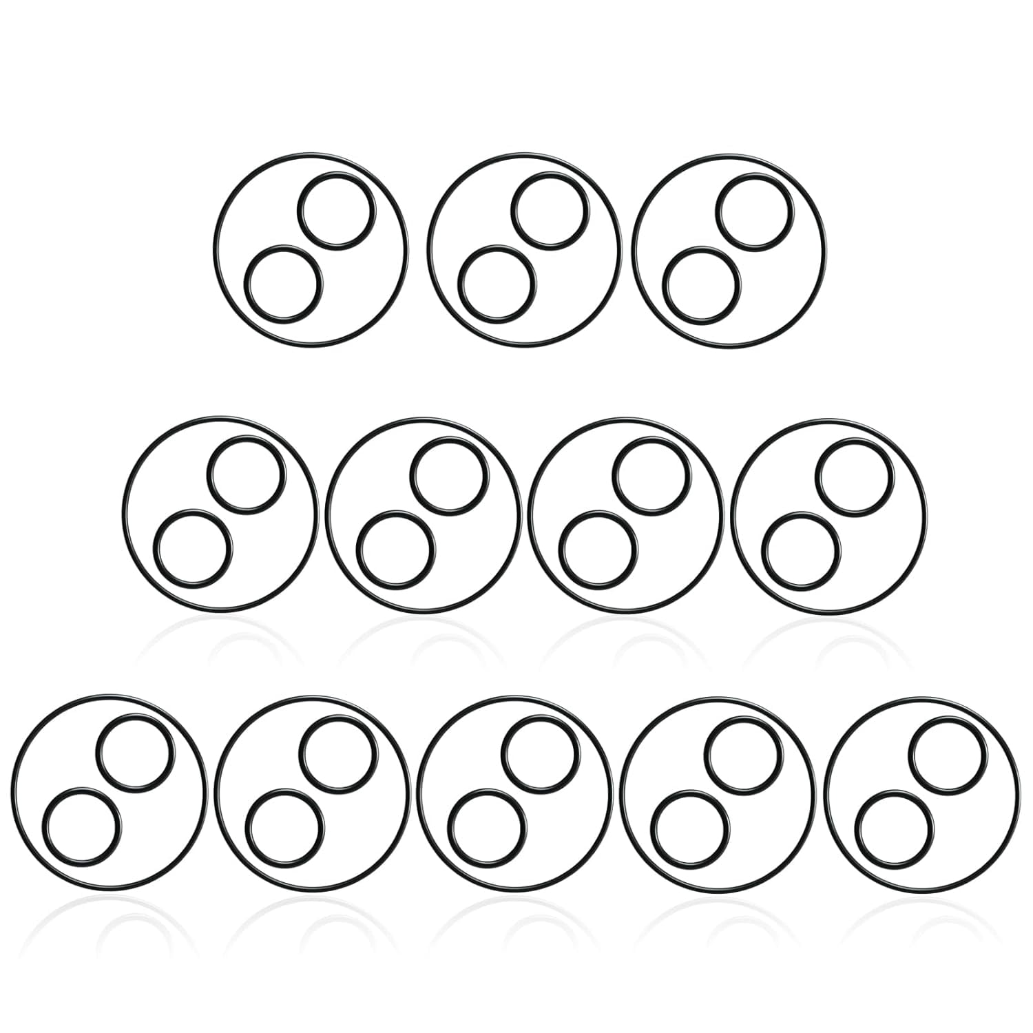 Replacement Valve Cover and Shaft O-Rings for Jandy NeverLube/Pentair ...