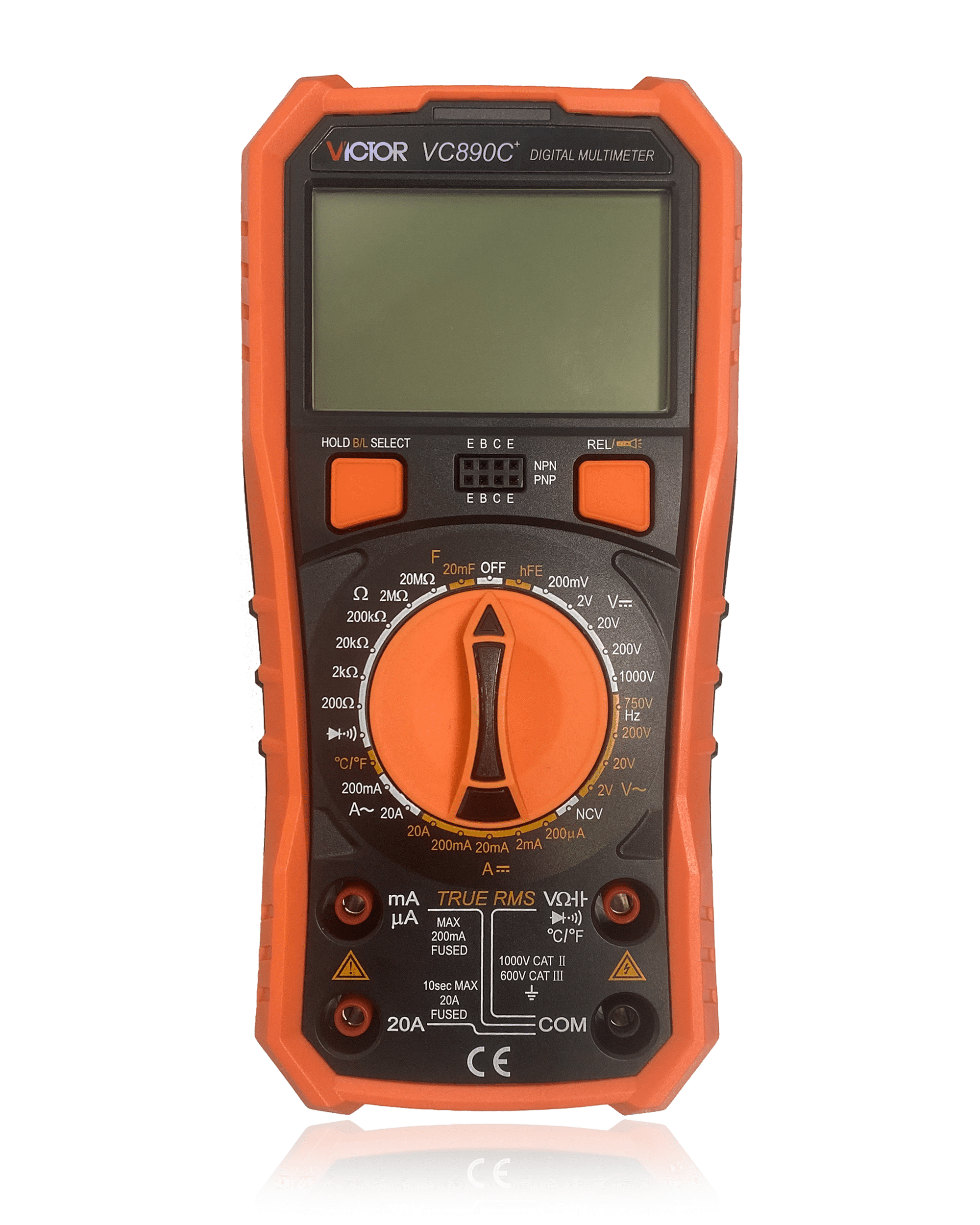 Replacement Victor VC890C+ Digital DMM Multimeter Ohm Voltmeter ...