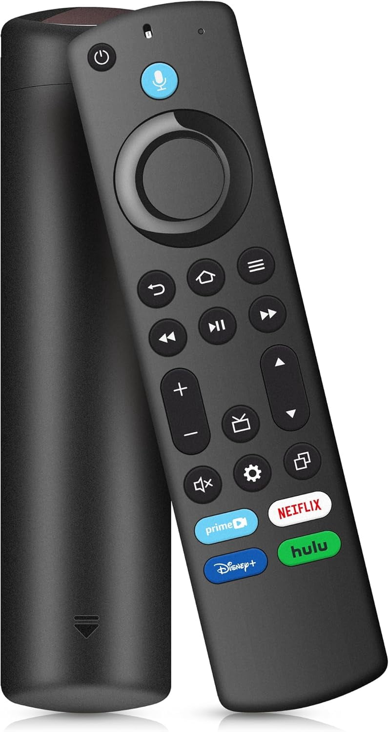 Replacement Voice Remote Control for Fire Series, TV Cube/Stick ...