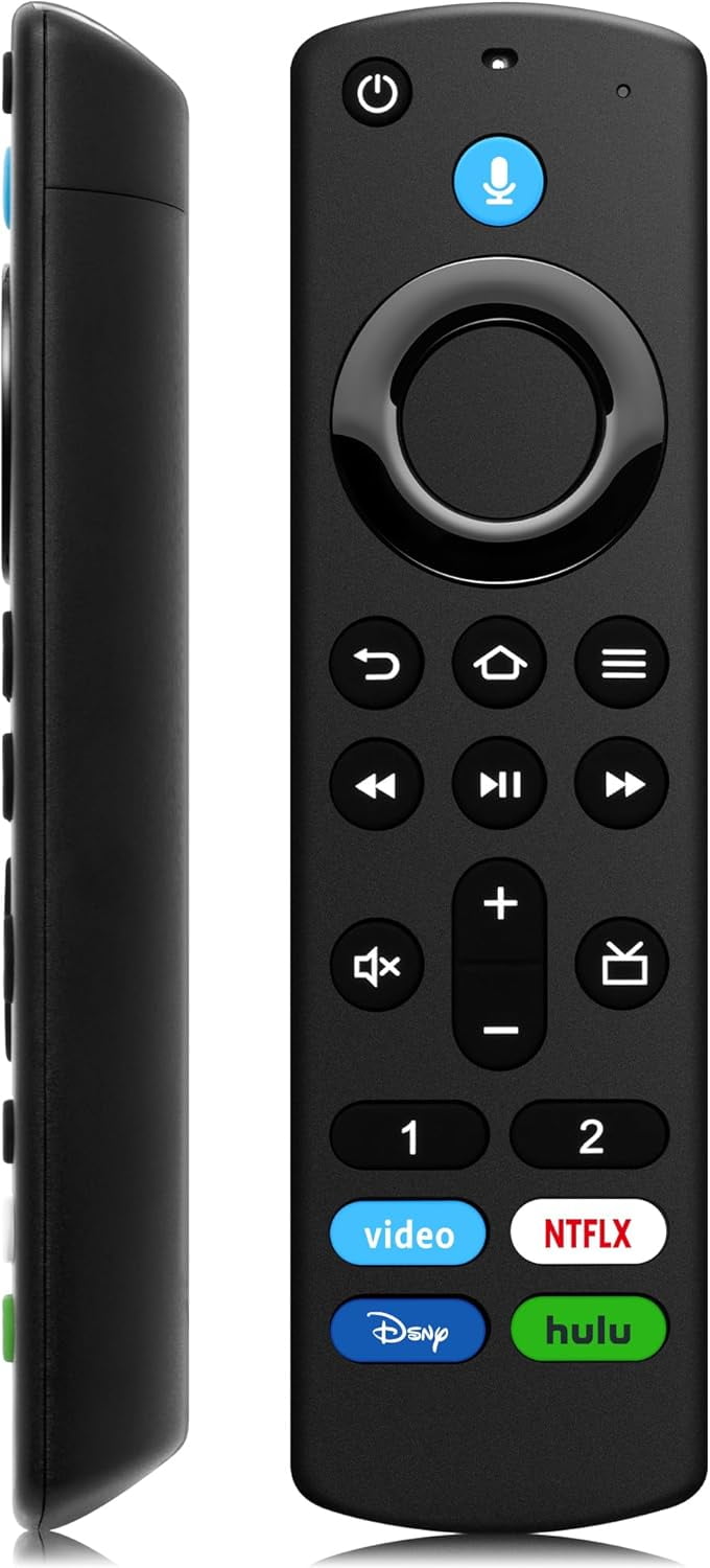 Replacement Voice Remote Control Fit for Fire Smart TVs Stick, TV Cube ...