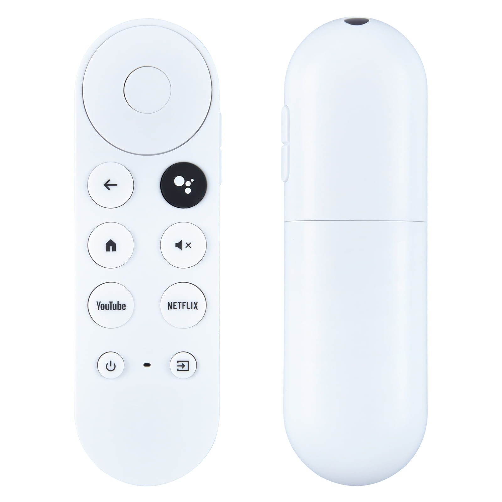 Replacement Voice Remote Control for Google Chromecast 4K Snow Snow ...
