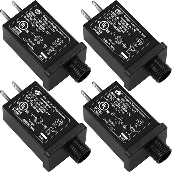Replacement Yard Inflatable Adapter, 12V 1.5A Class 2 Power Supply for ...