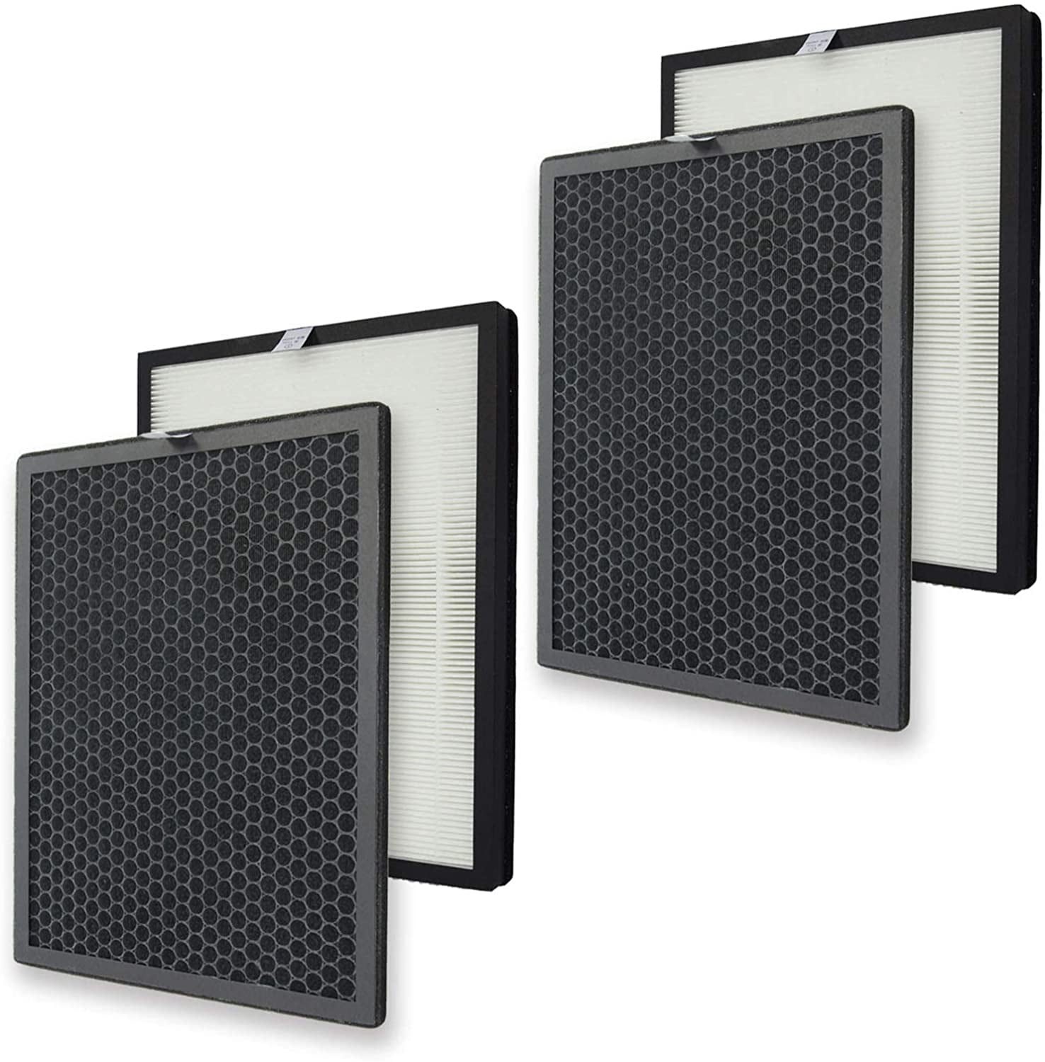 Replacement filter set compatible 3049-102 air purifier, 2 packs 13 ...