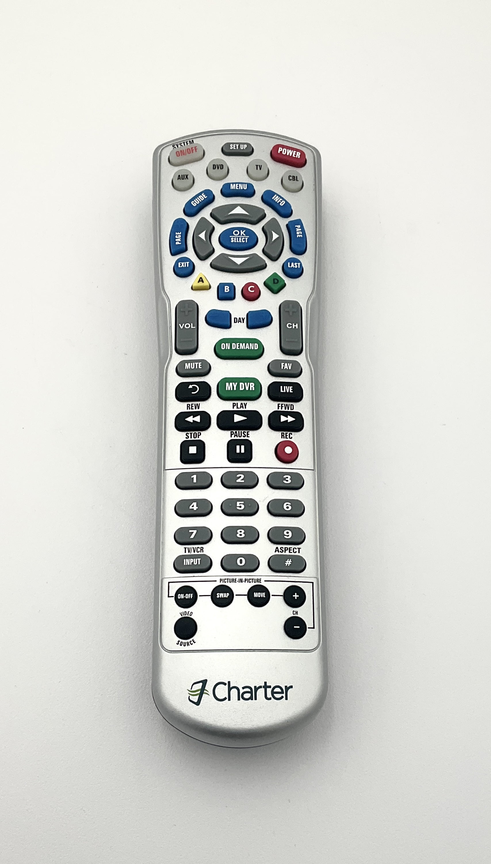 Replacement for Charter Device Remote Control OCAP-4 for HDTV DVR - 4 ...