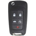 Replacement for New Keyless Remote 5 Button Flip Car Key Fob Select ...