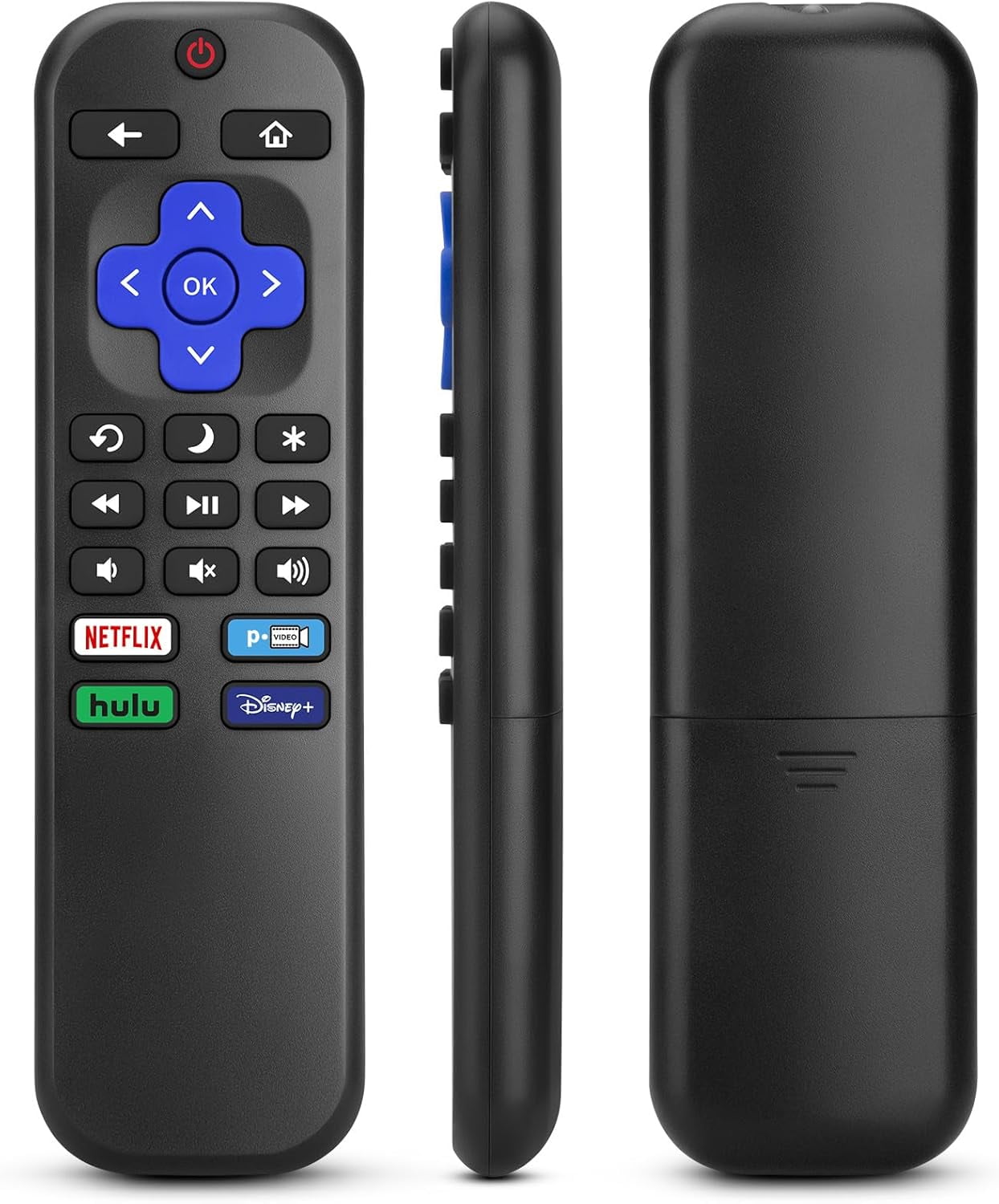 Replacement for Roku-TV-Remote-Control Compatible for TCL Roku/Hisense ...