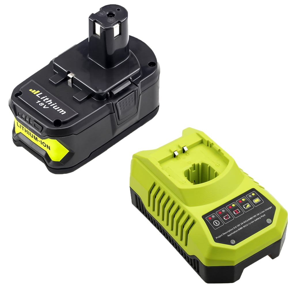 Replacement for Ryobi 18V High Capacity 6.0AH Battery P108 P104 and ...